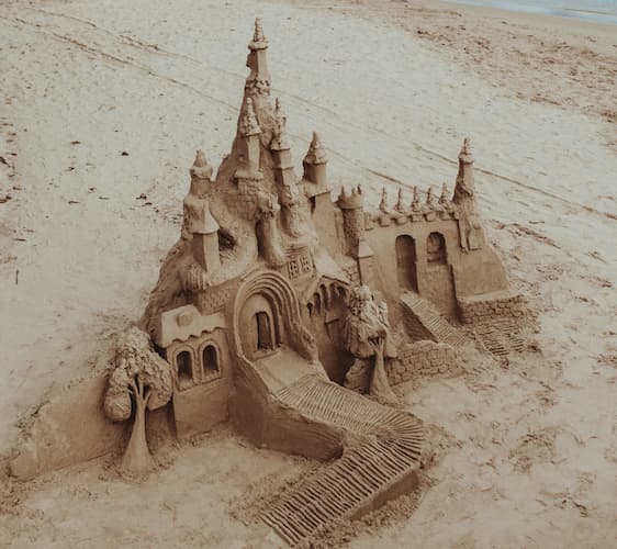 SAndcastle Day, August. By Holiday at Holiday Insights.