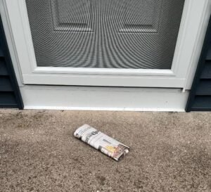 Newspaper Carrier Day., September 4 Holiday. Newspaper Delivery