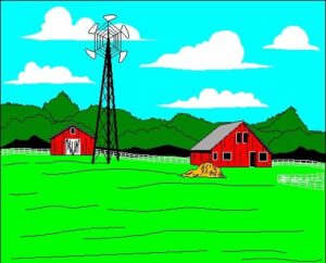 National Barn Day, July Holiday. Iconic Farm Building.