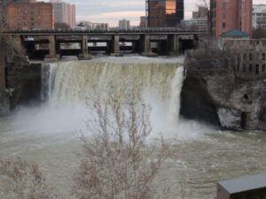 International Waterfall Day, June 16 Holiday. Niagara Falls.