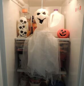 Haunted Refrigerator Night, October 30. Ghost Haunting.